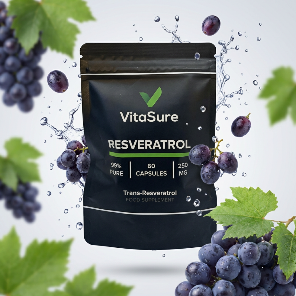 Resveratrol Supplement 250mg - VitaSure